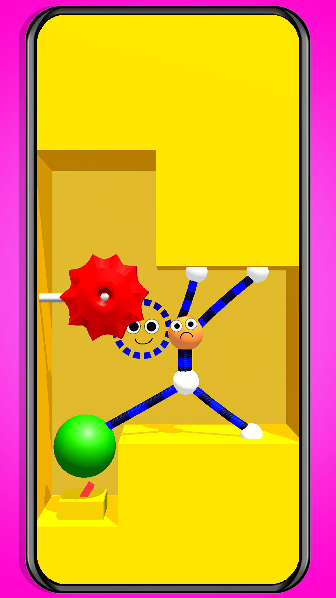 Stretch Guy Ragdoll Puzzle Master: Stretchy Hero Rope Rescue Mission ...