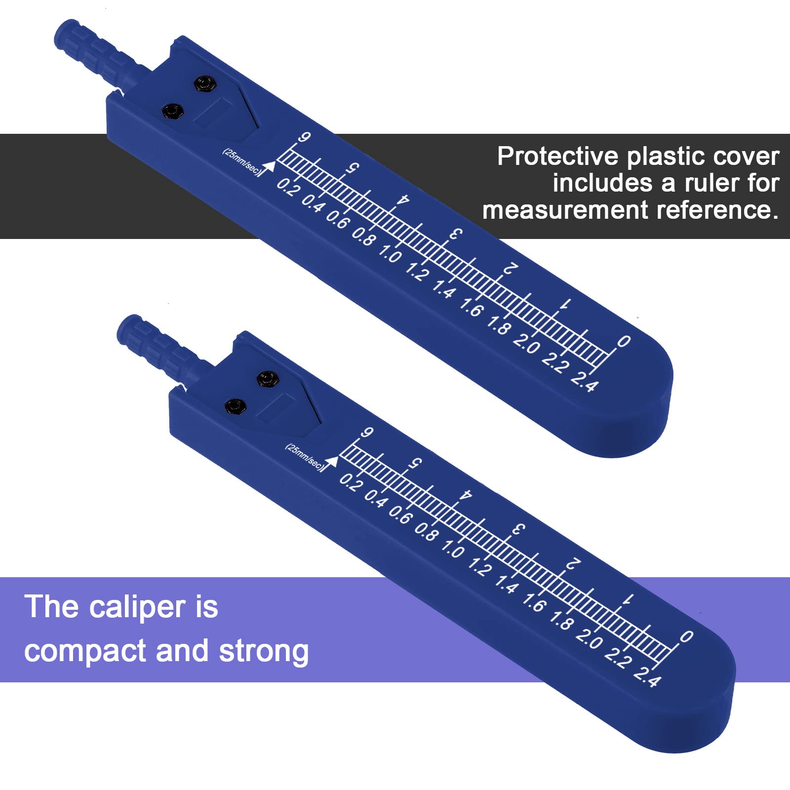 Snapklik.com : Frienda 2 Pieces EKG Caliper ECG Calipers Measuring Tool