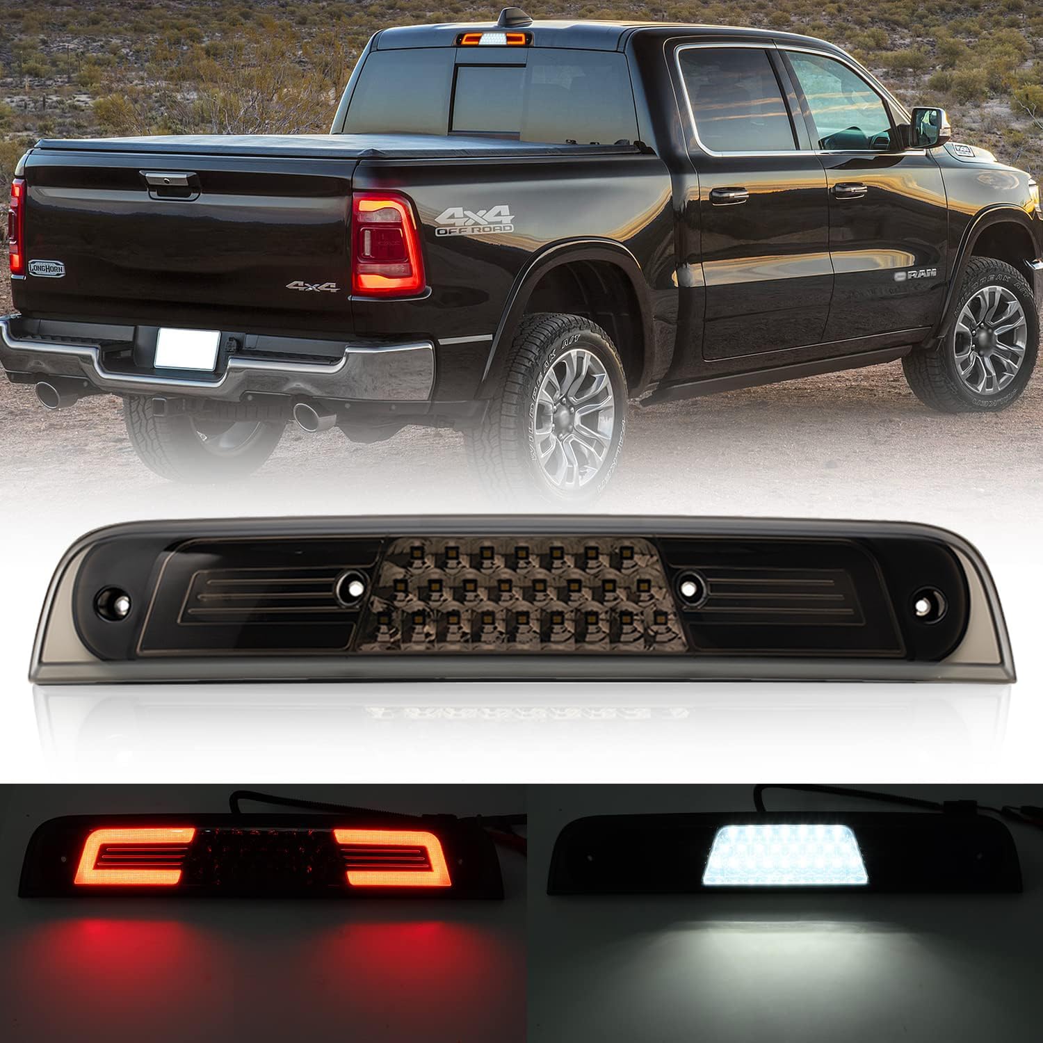 Amazon.com: NSLUMO Led Third Brake Light Replacement for 2019 2020 2021 ...