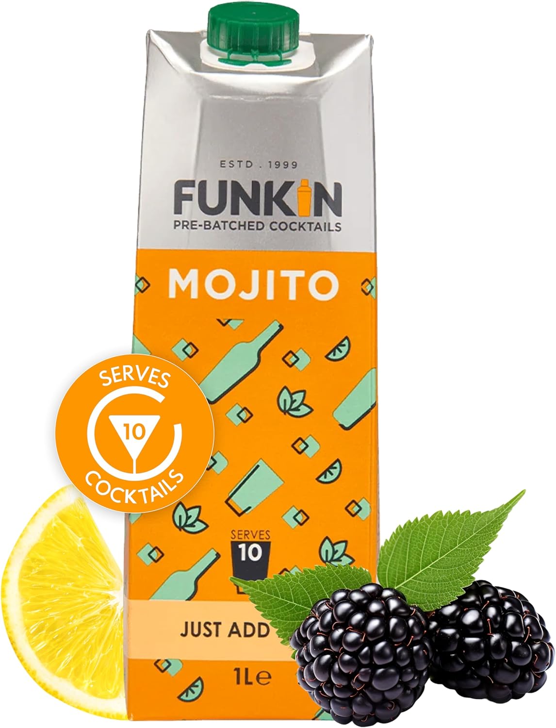 Funkin Mojito Cocktail Mixer, 1l : Amazon.co.uk: Grocery