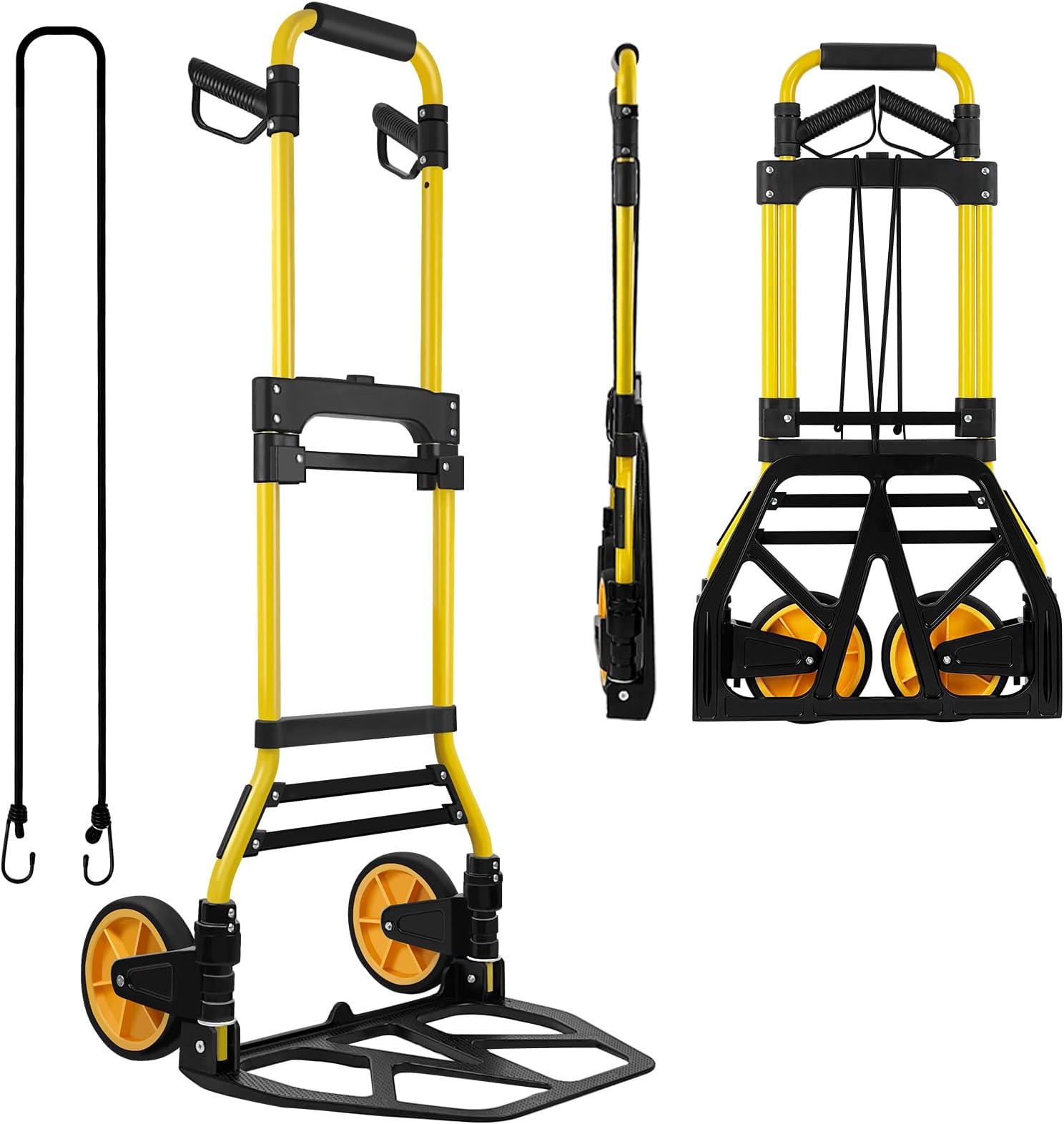 Amazon.com: GOLETIO Potted Plant Mover Dolly with Flat-Free Rubber ...