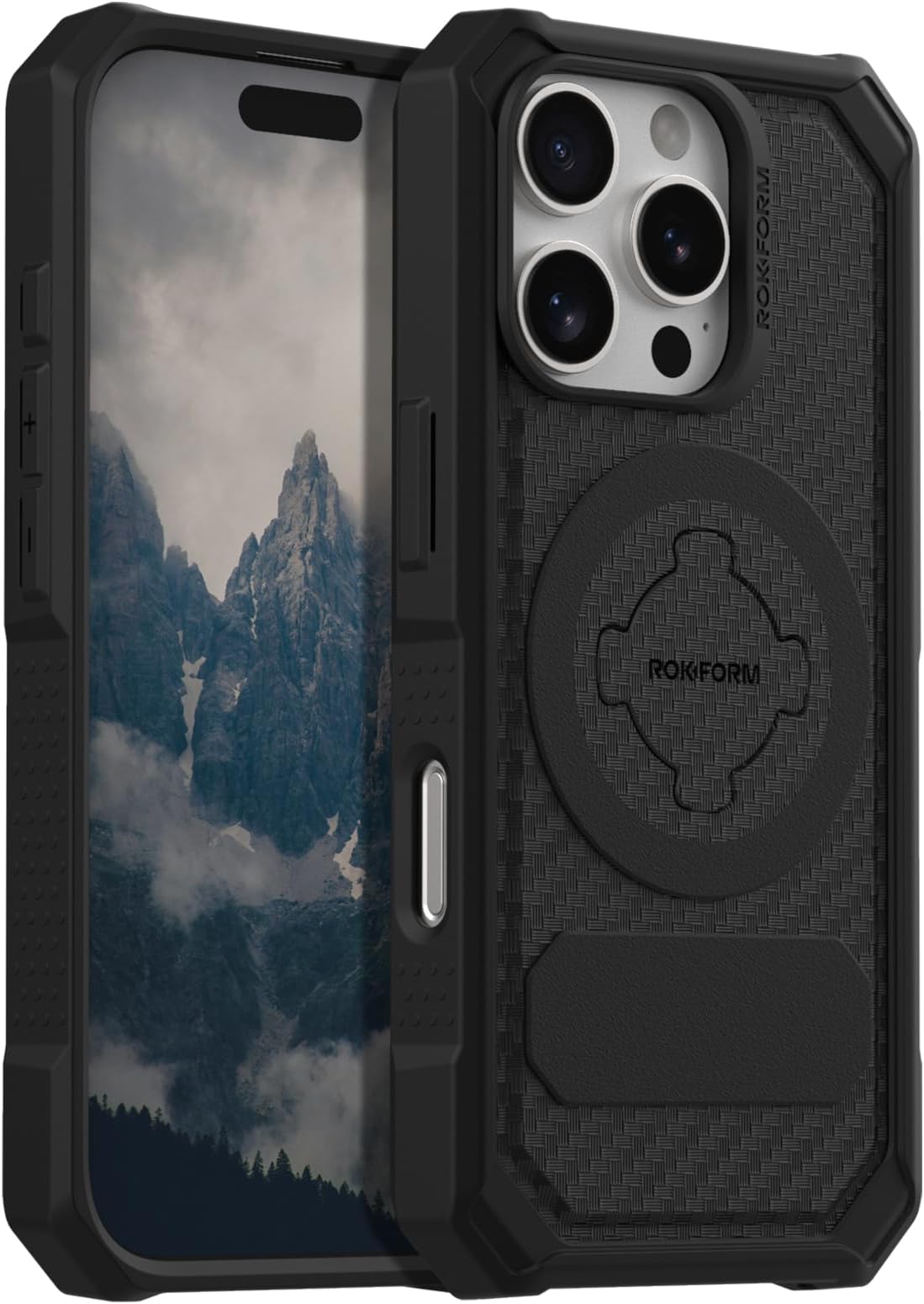 Amazon.com: Rokform - iPhone 14 Pro Case, Rugged Series, Dual Magnet ...