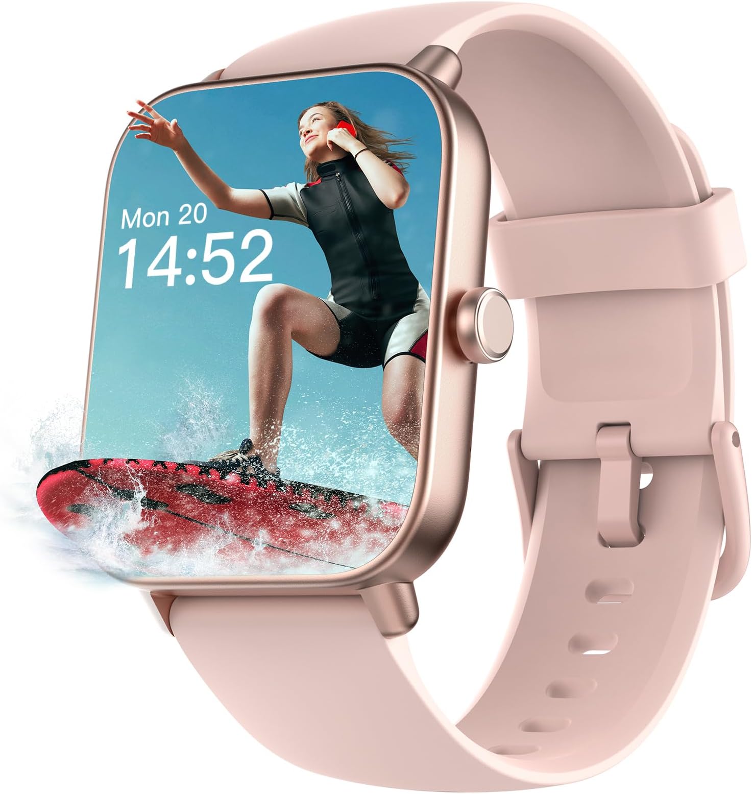Amazon.com: Reloj inteligente para responder y hacer llamadas, reloj de ...
