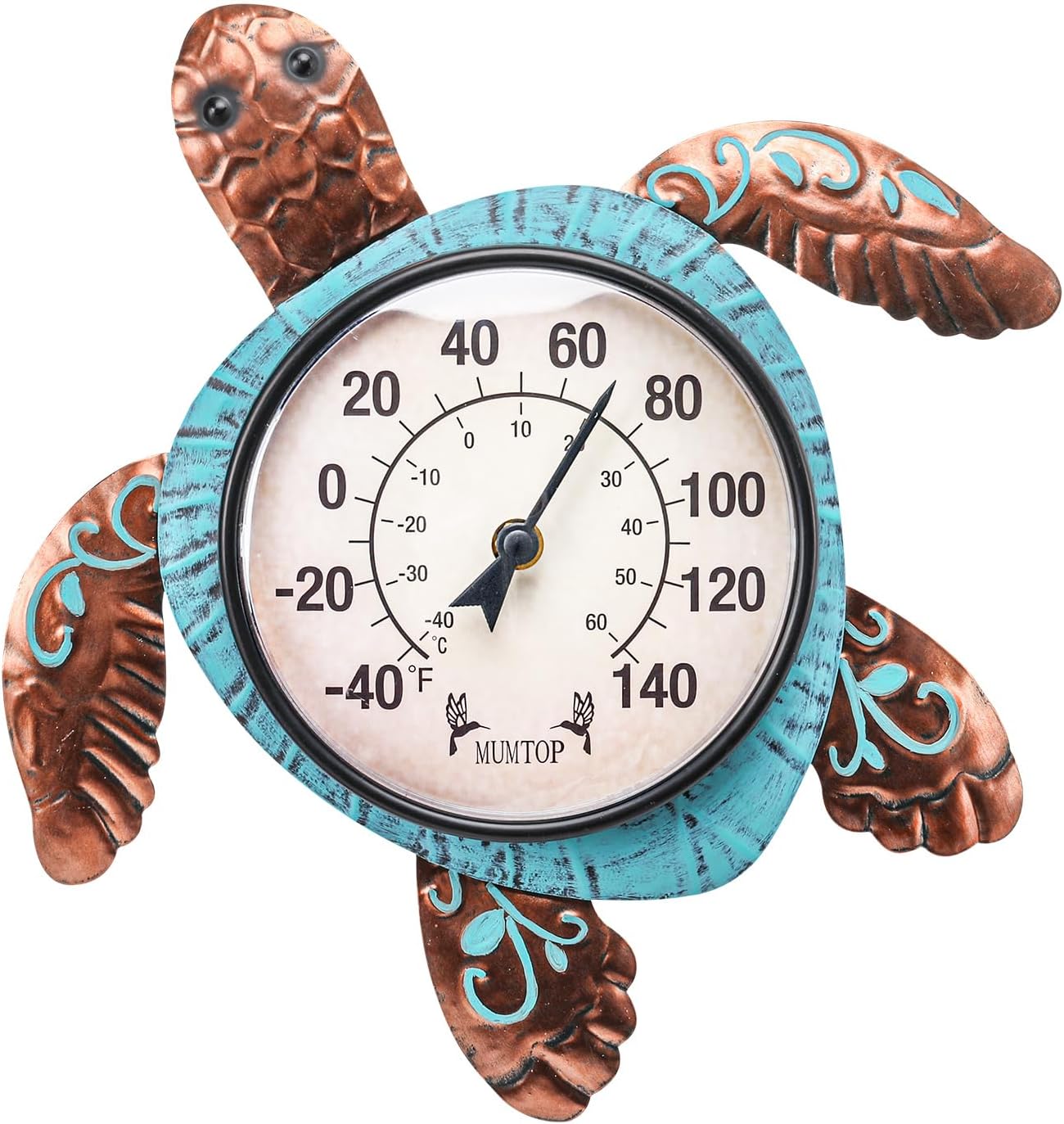 Amazon.com : MUMTOP Outdoor Thermometer, Turtle Outside Wall ...