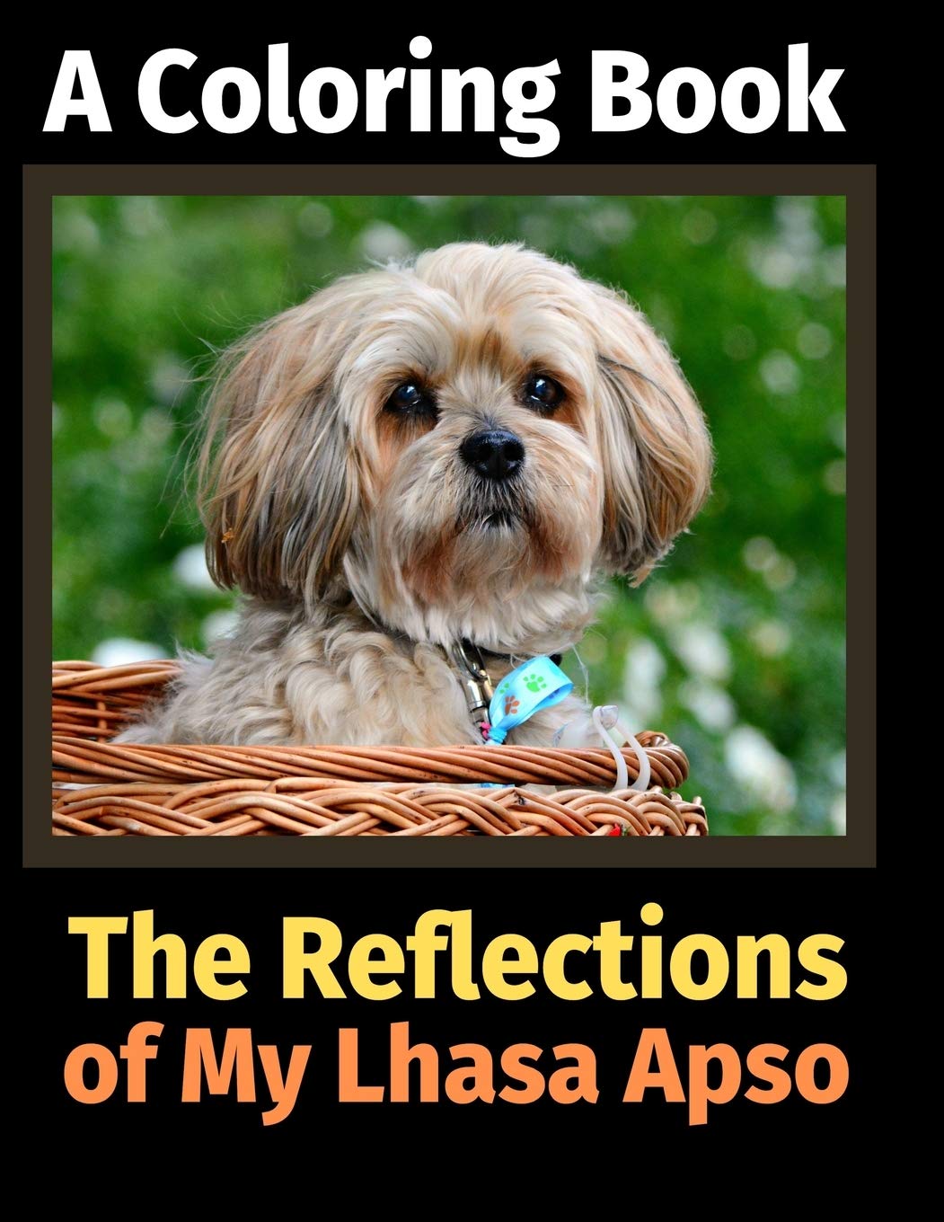 Lhasa Apso Coloring Pages A Cute And Funny Coloring Page Of A Lhasa