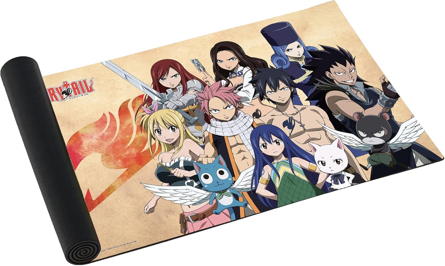 Amazon.com: Heroes of Fairy Tail Playmat -The Assault Gaming Playmat ...