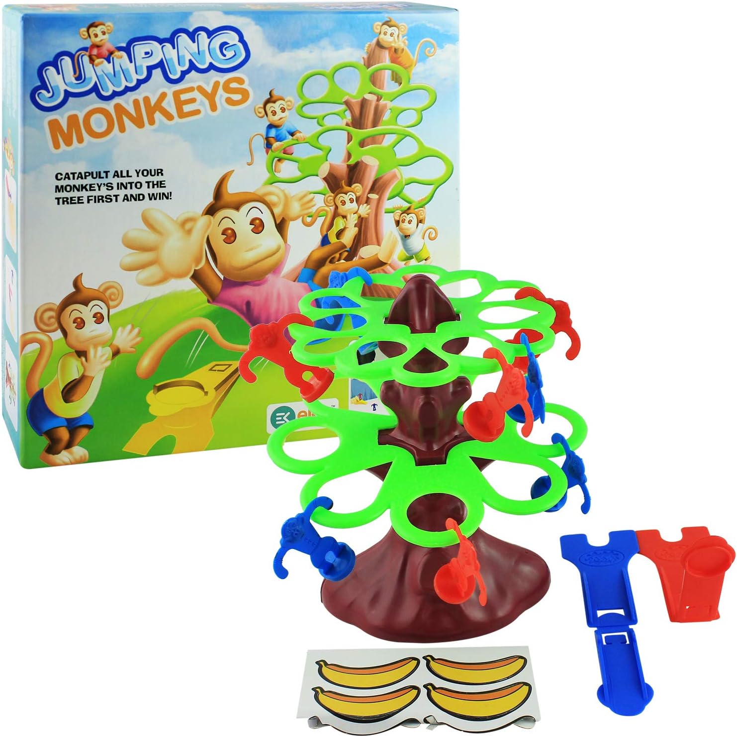Buy EKTA Jumping Monkeys Small Catapult Toy 2 Players Board Game for ...