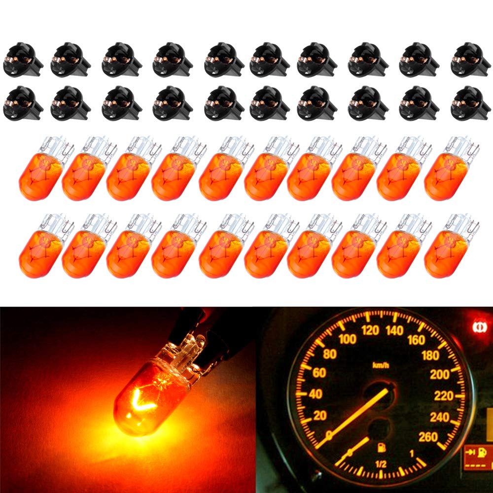 Amazon.com: OCPTY 20 Pack orange T10 194 LED Light Bulb LED Bulbs ...