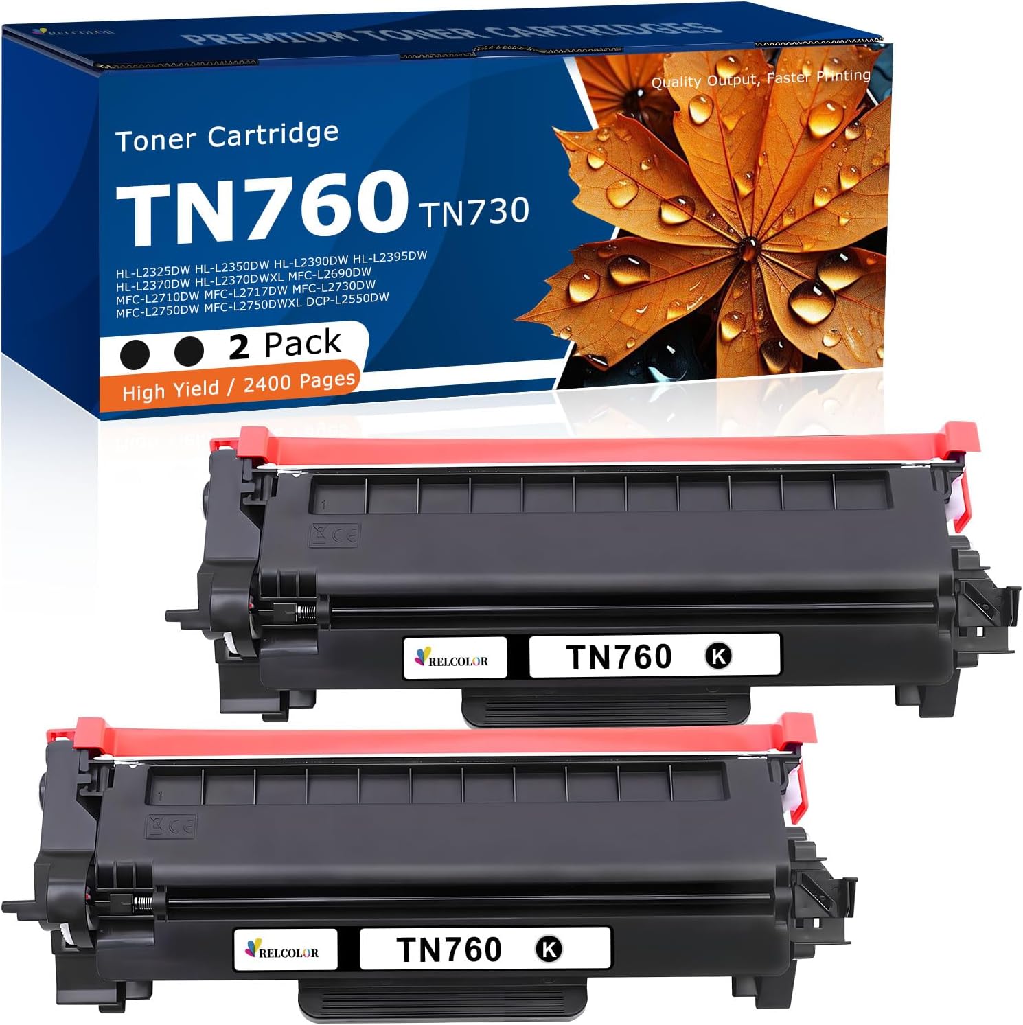 Amazon.com: TN 730 TN730 Toner for Brother Printer Standard Yield TN ...