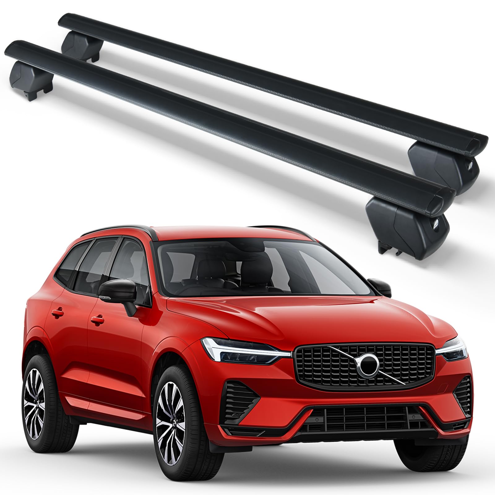 Heavy Duty 300 Lbs Roof Rack Cross Bars Compatible 2018 | Desertcart INDIA