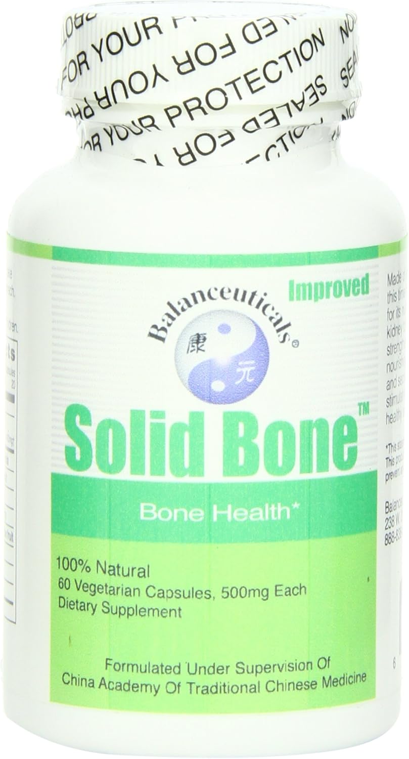 Amazon.com: Balanceuticals Solid Bone Dietary Supplement Capsules, 500 ...