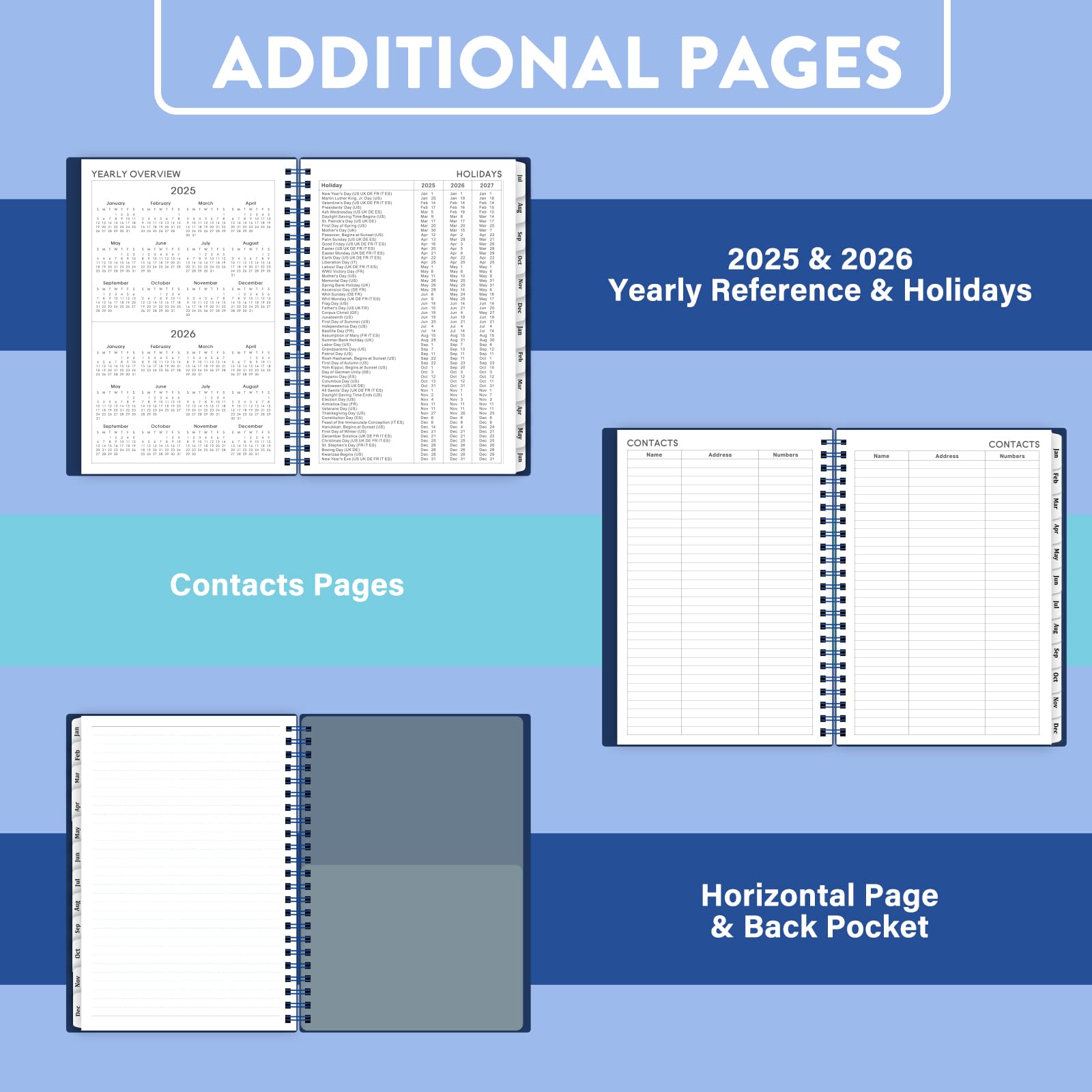 Snapklik.com : 2025-2026 Planner - Planner 2025-2026, July 2025 - June ...