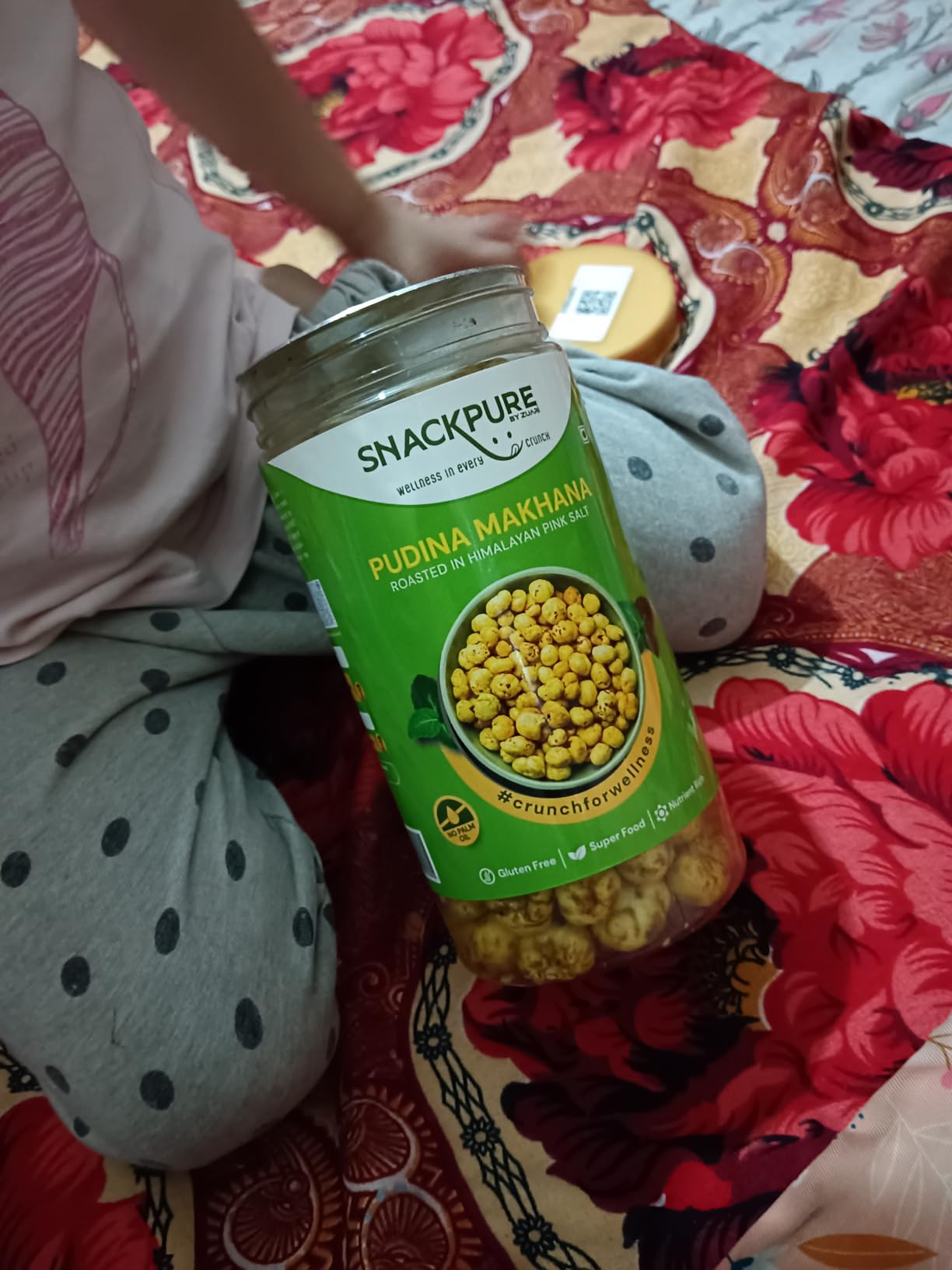 SNACKPURE BY ZUARI wellness in every crunch Roasted Flavoured Barbeque ...