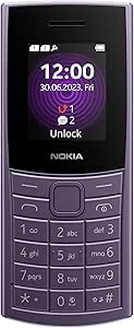 Amazon.com: Nokia 110 4G (2023) Dual-SIM 48MB ROM + 128MB RAM (Only GSM ...