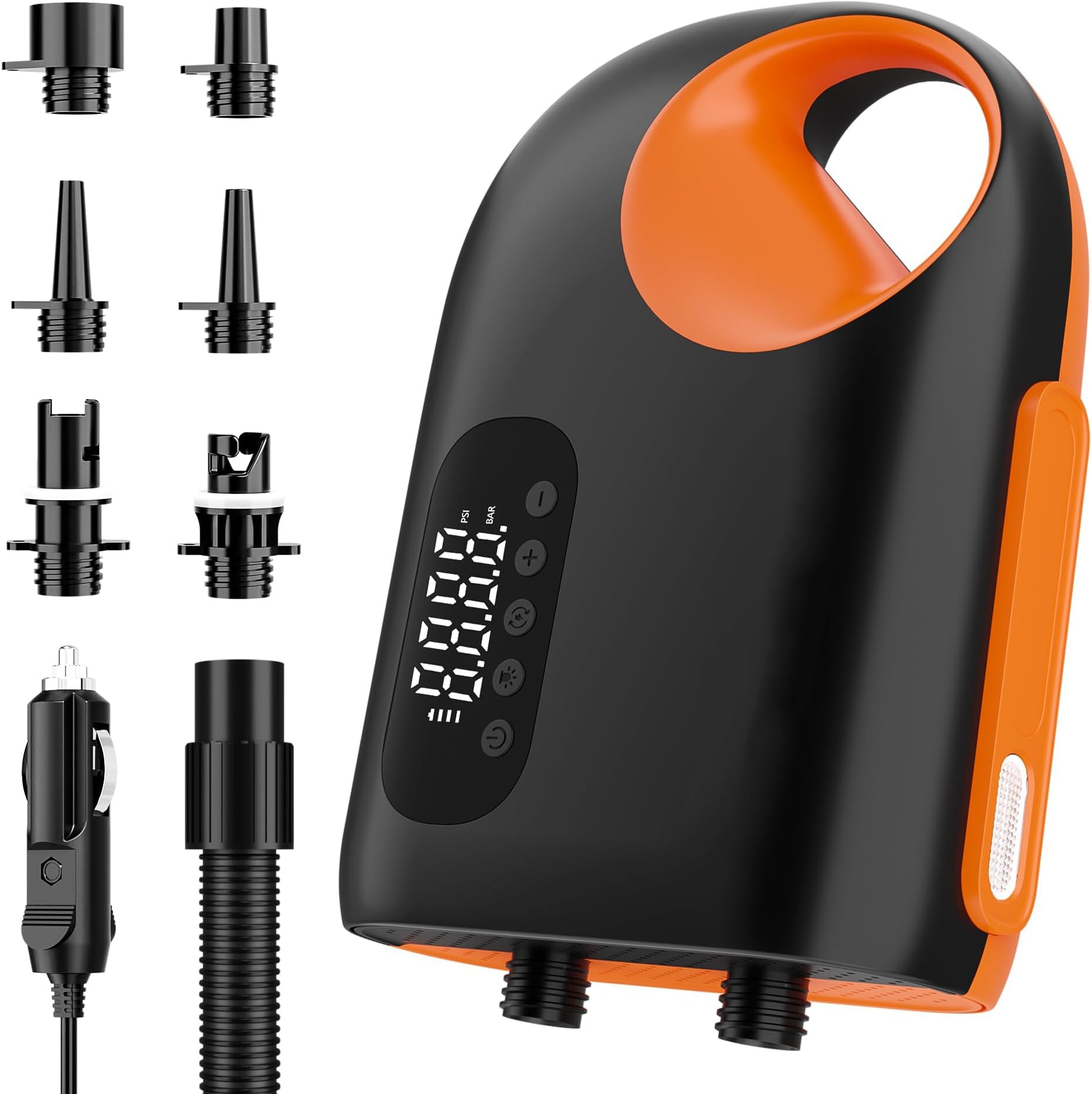 Paddle Board Pump, 20PSI Adjustable High Pressure Portable Electric SUP ...