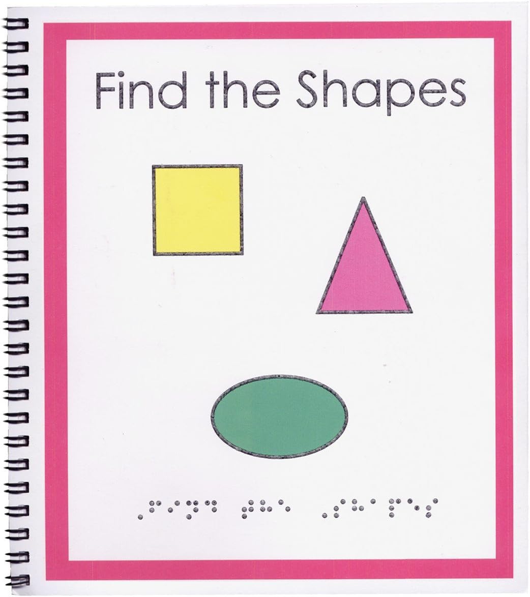 Amazon.com: Childrens Braille Book- Find The Shapes : Office Products