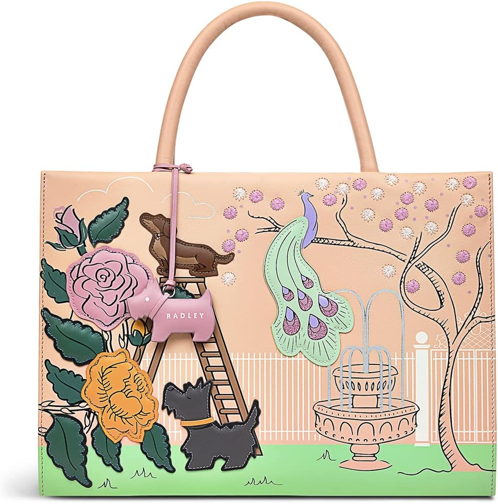RADLEY London Women's Picture Bag - Party Pals - Medium Ziptop Multiway ...