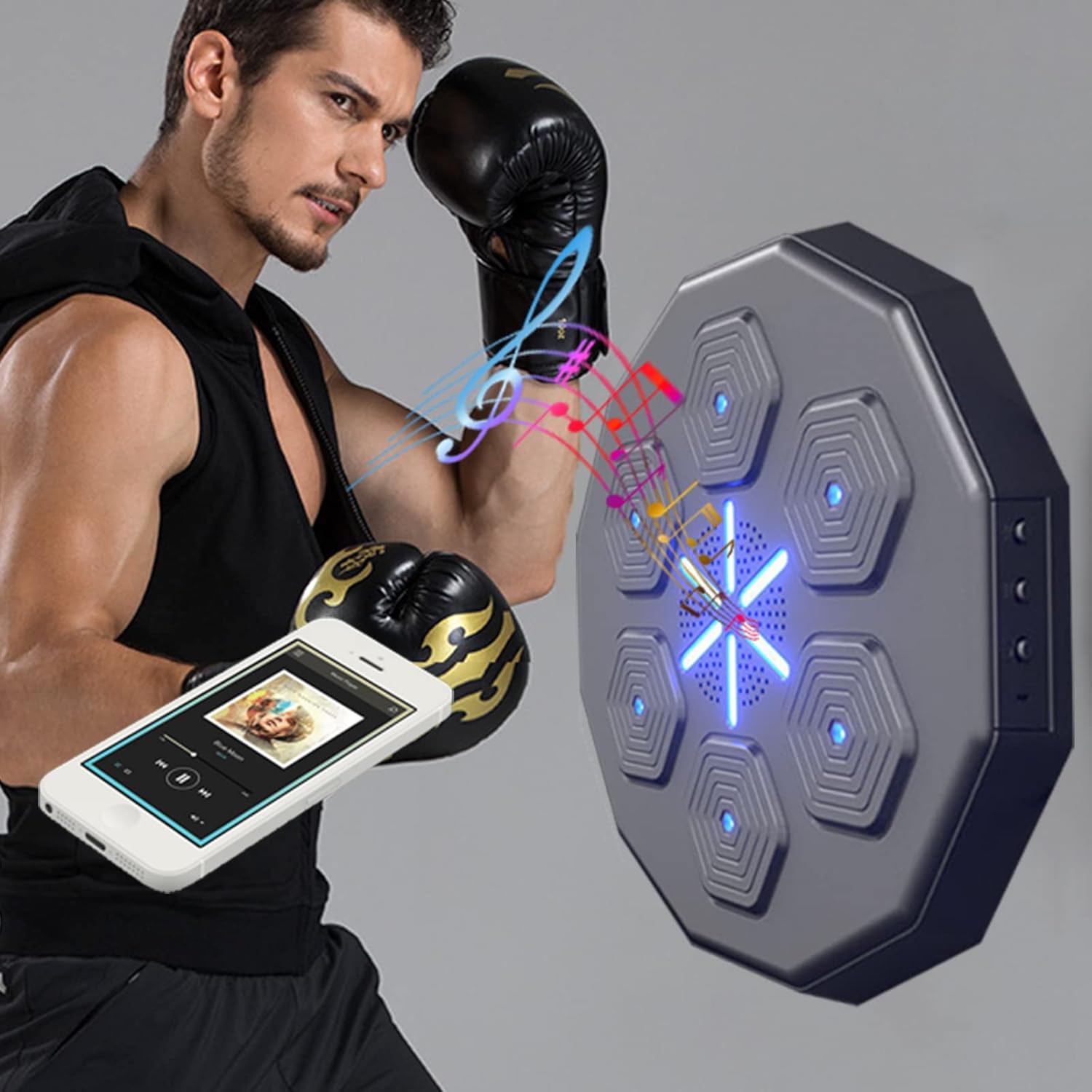 Music Boxing Machine, Smart Bluetooth Boxing Machine, Intelligent Music ...