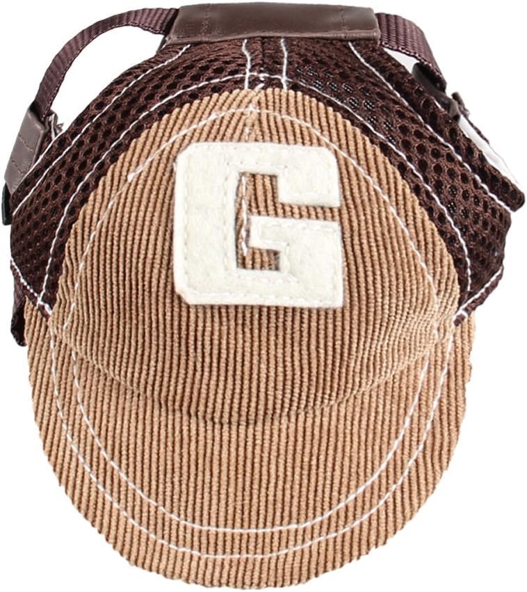 Amazon.com : Pet Dog Baseball Cap Sport Cap Hat - Outdoor Hat Sun ...