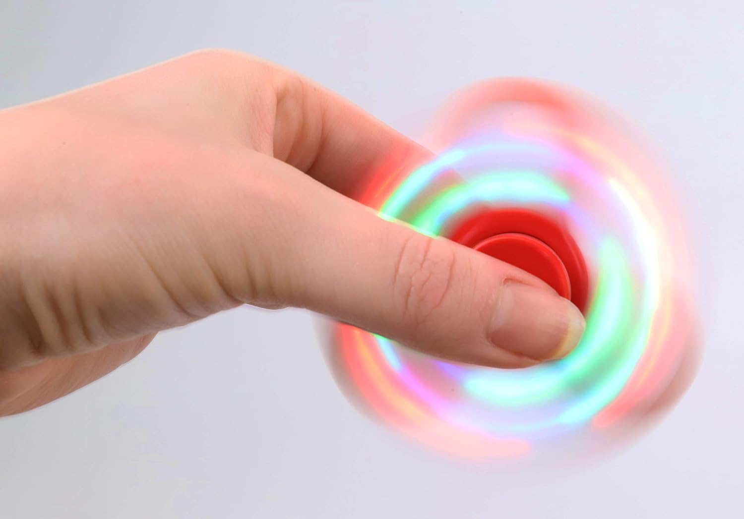 Toyland® Spinnerooz Light Up Hand Spinner Novelty Toy – Fidget Spinner ...