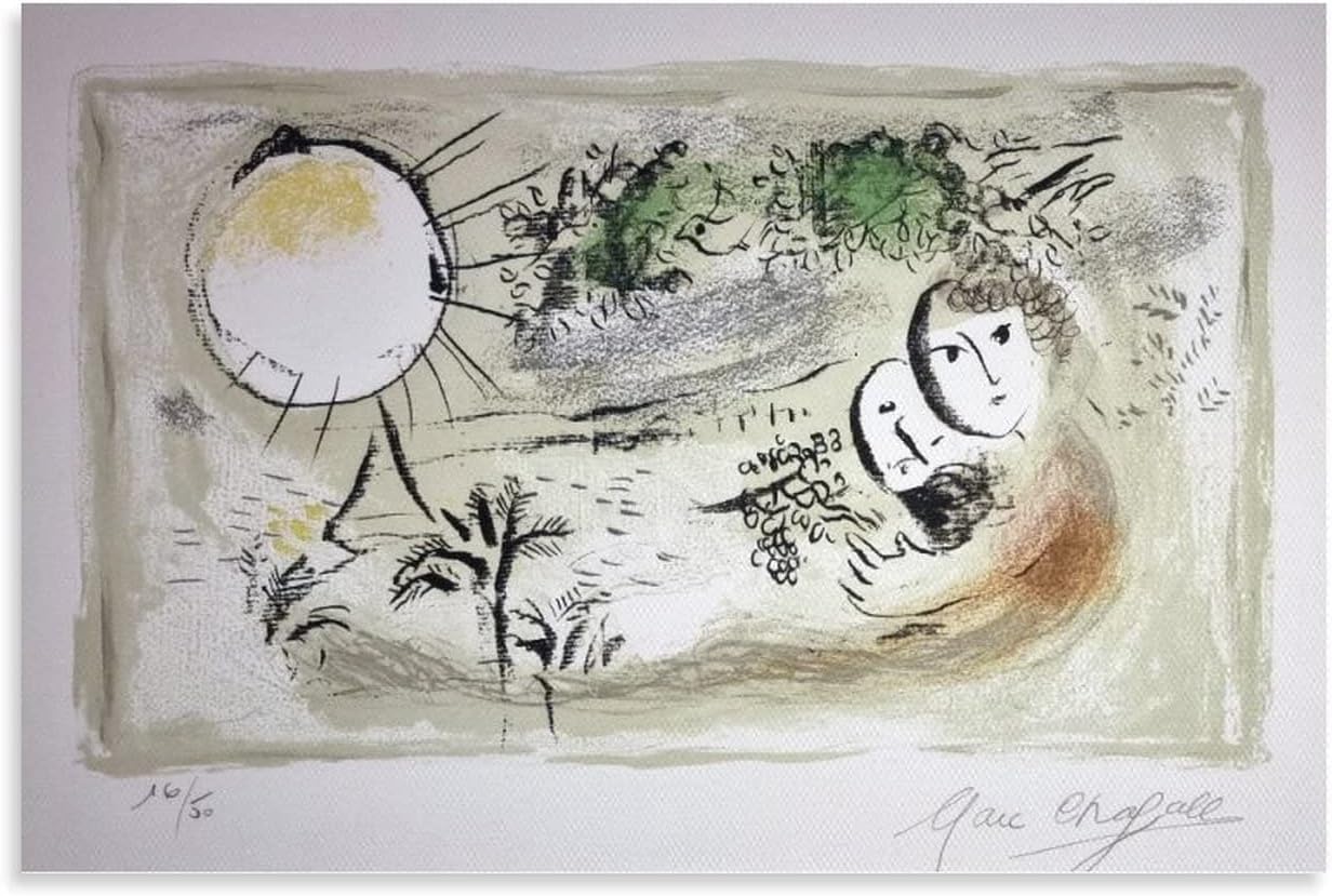 Amazon.com: Marc Chagall Was A Russian Surrealist Painter Born in 1887 ...