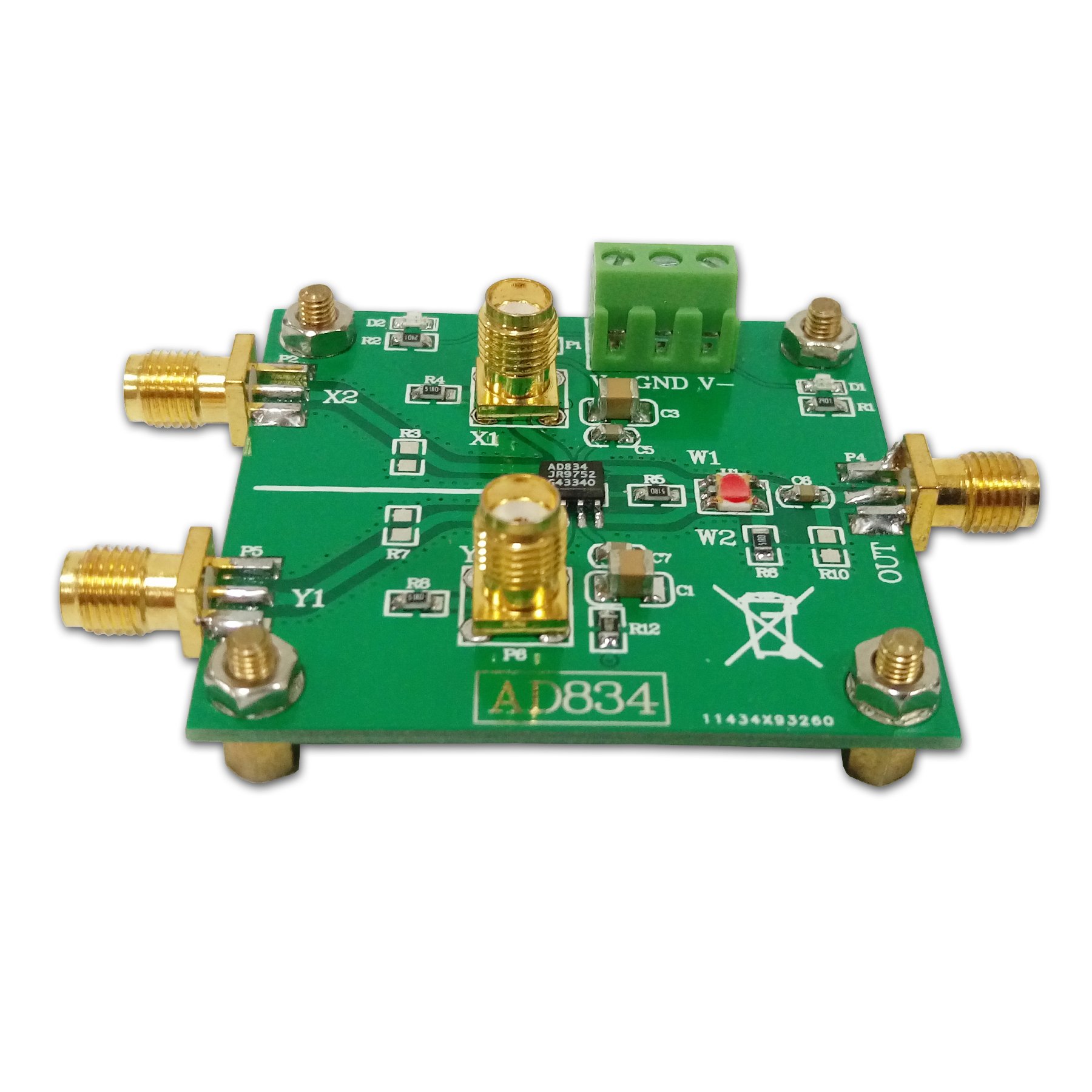 Snapklik.com : AD834 Quadrant Multiplier Module Signal Conditioning ...