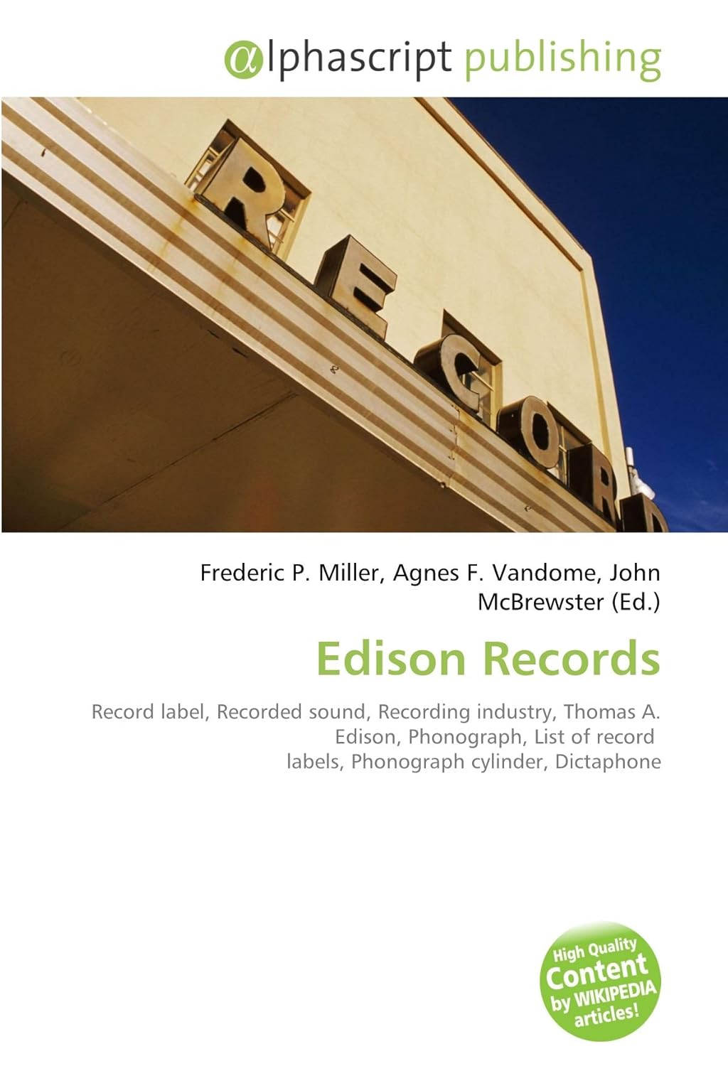 Amazon.co.jp: Edison Records : 本