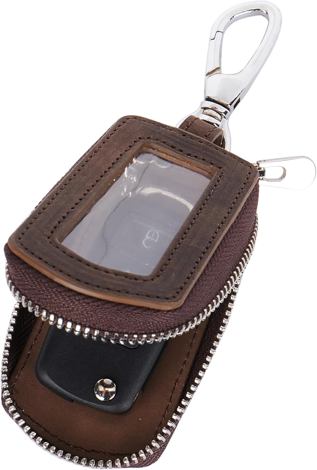 Amazon.com: Universal Premium Car Key Fob Case, Leather Key Fob Cover ...