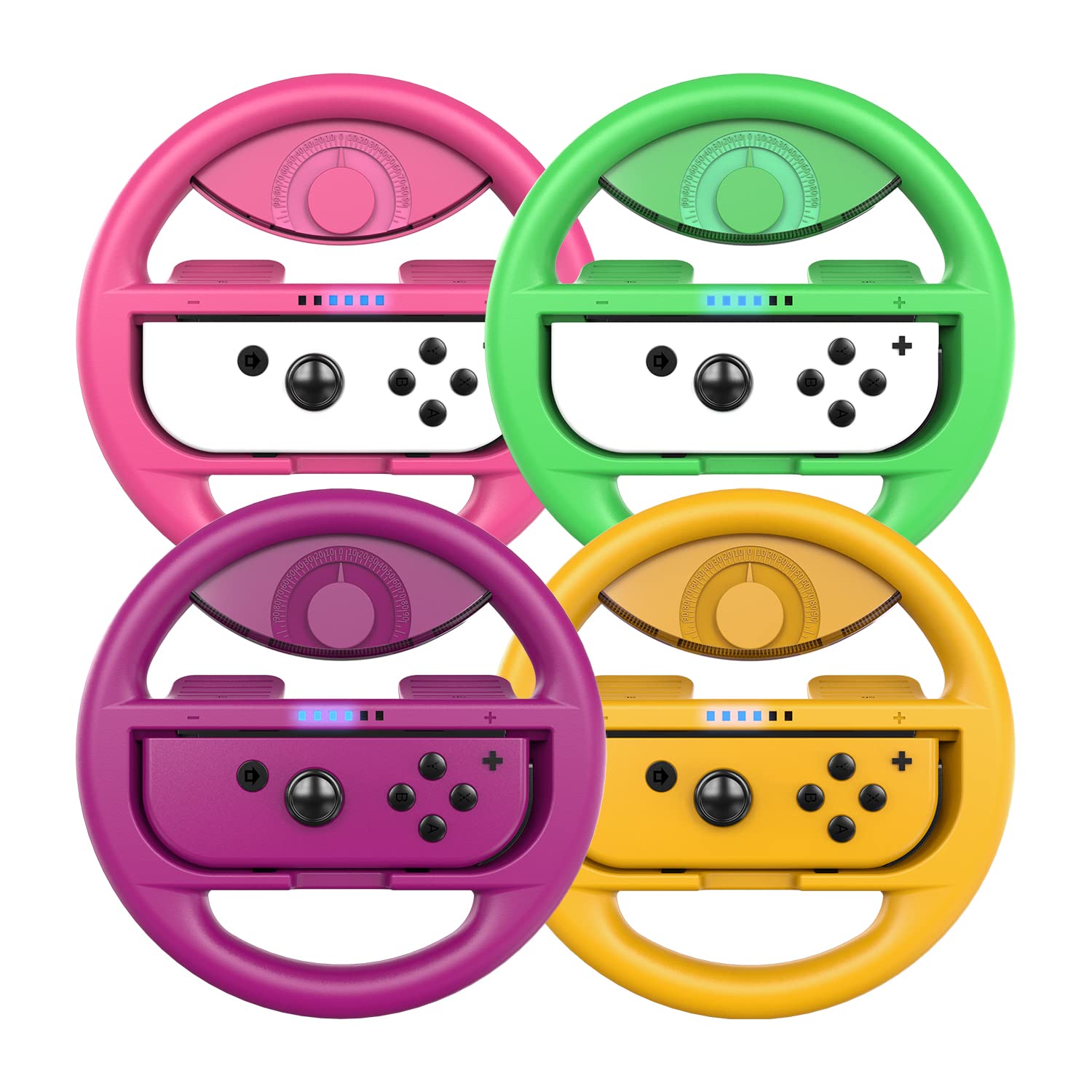 Buy COODIO Switch Wheel, Switch Racing Wheel, Joy-Con Steering Wheel ...