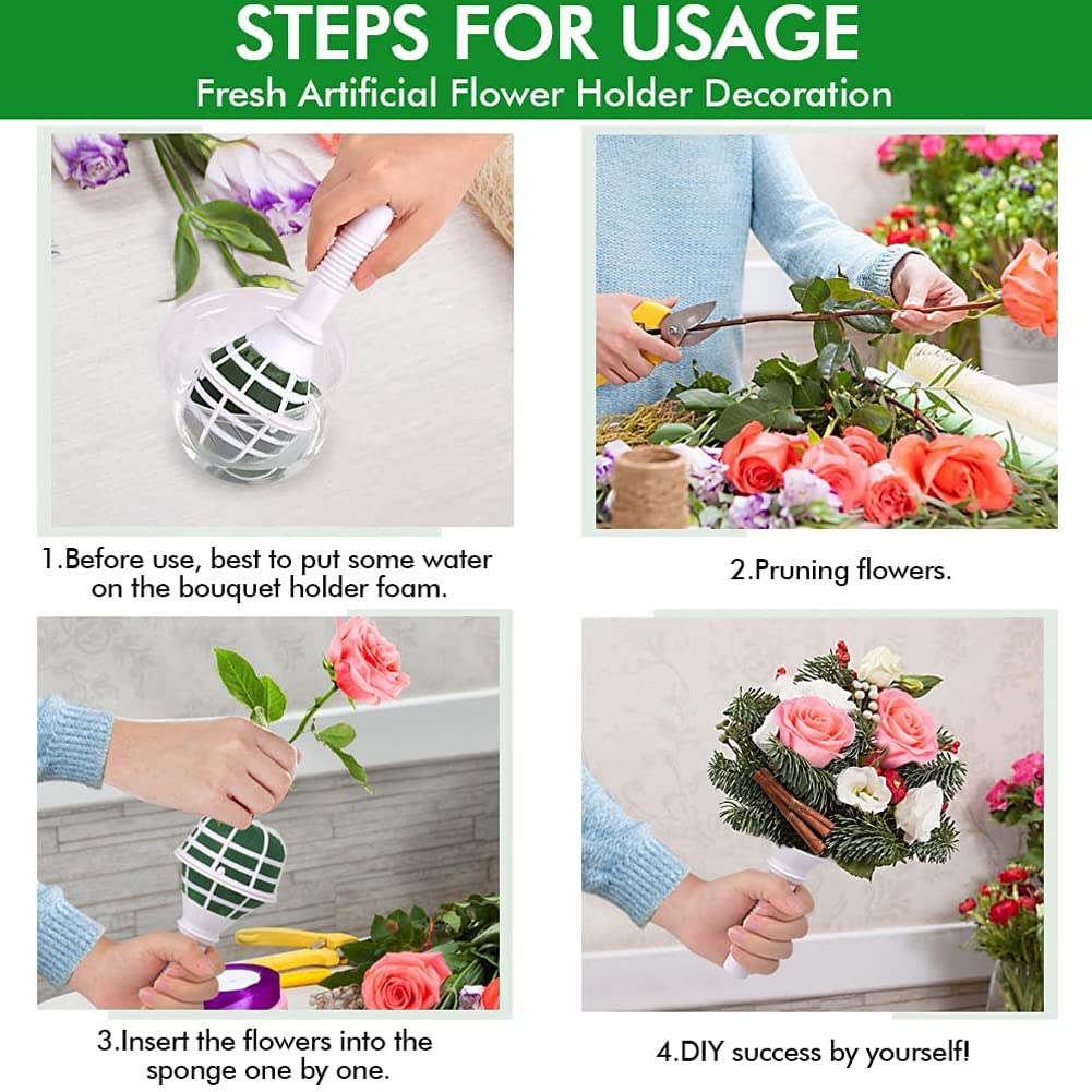 Diy Flower Bouquet Holder