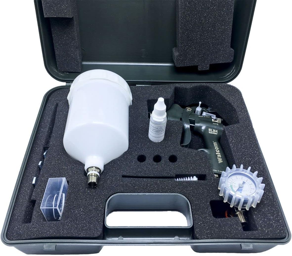 Timbertech Kit d'aérographe avec compresseur d'air ABPST05 avec un ...