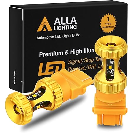 Amazon.com: Alla Lighting 2800lm 3156 3157 LED Turn Signal Lights Bulbs ...