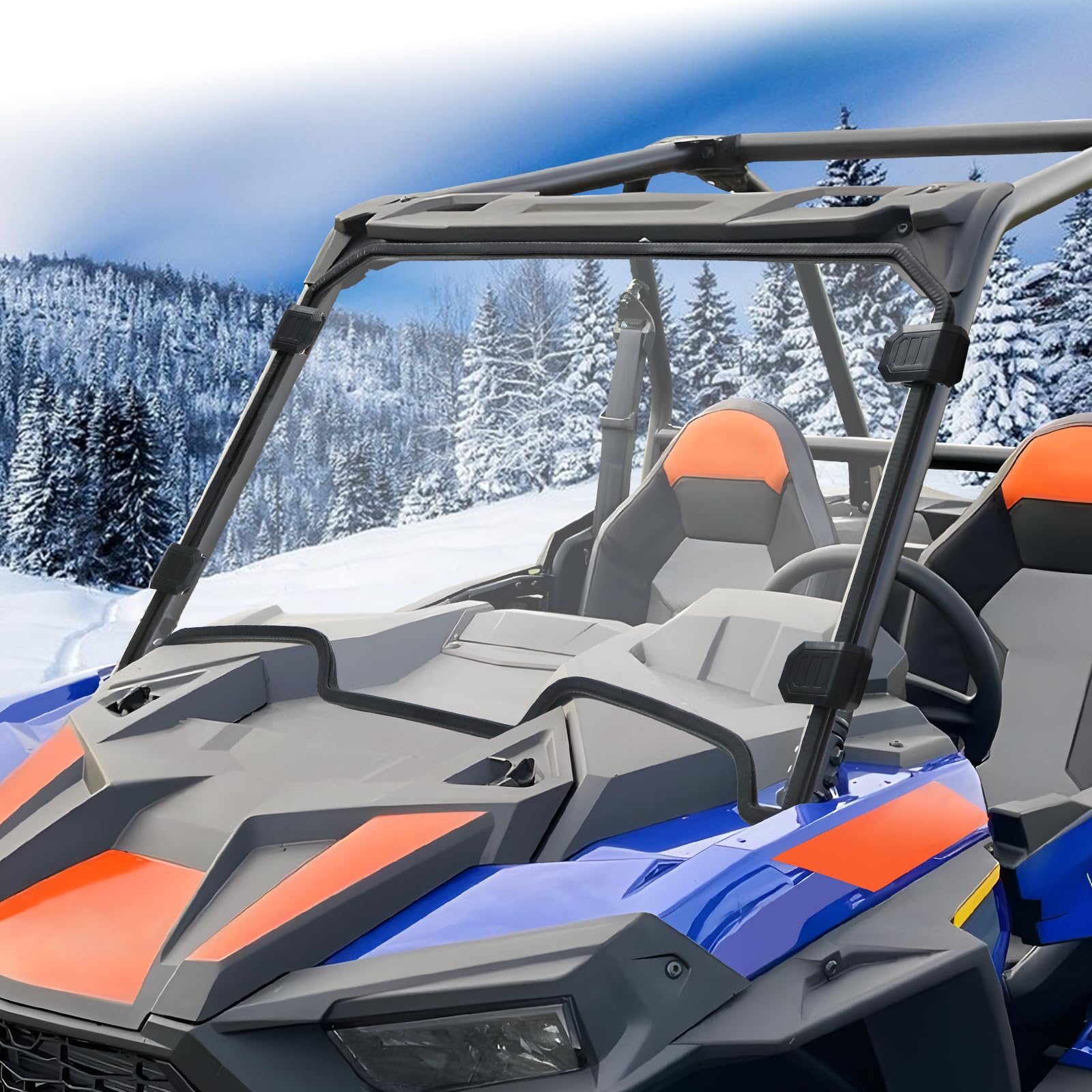Amazon.com: StarknightMT RZR XP 1000 Windshield - RZR Windshield ...