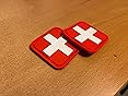 Amazon.com: LIVANS Medic Red Cross Patch, First Aid Morable Patch ...