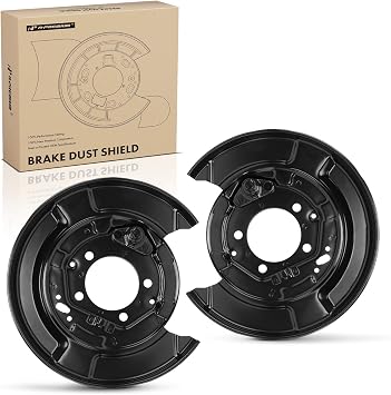 A-Premium Rear Driver and Passenger Side Brake Dust Shield Compatible ...