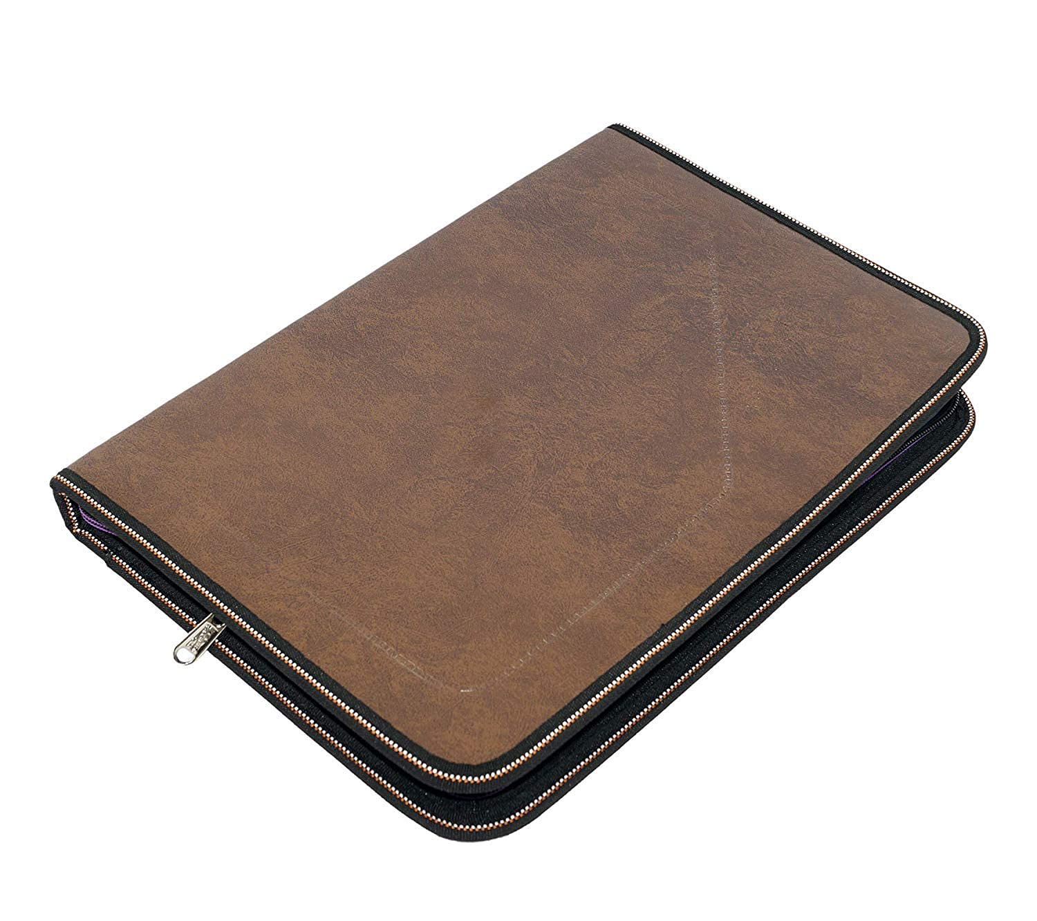 VERAT PU Leather Multipurpose 24 File Sleeve A4 Professional Files and ...