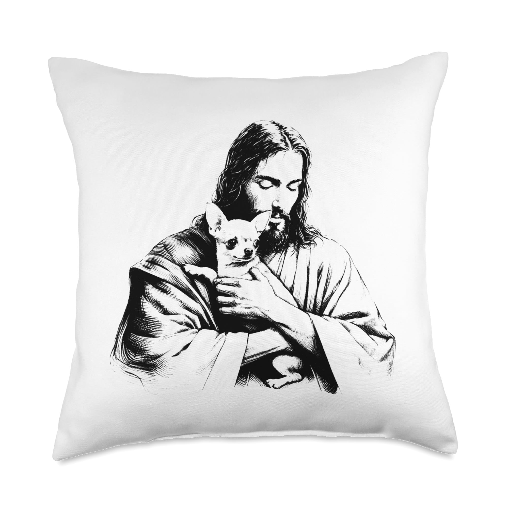 Amazon.com: Jesus Chihuahua Dog - Funny Christian Religious Dog Lover ...
