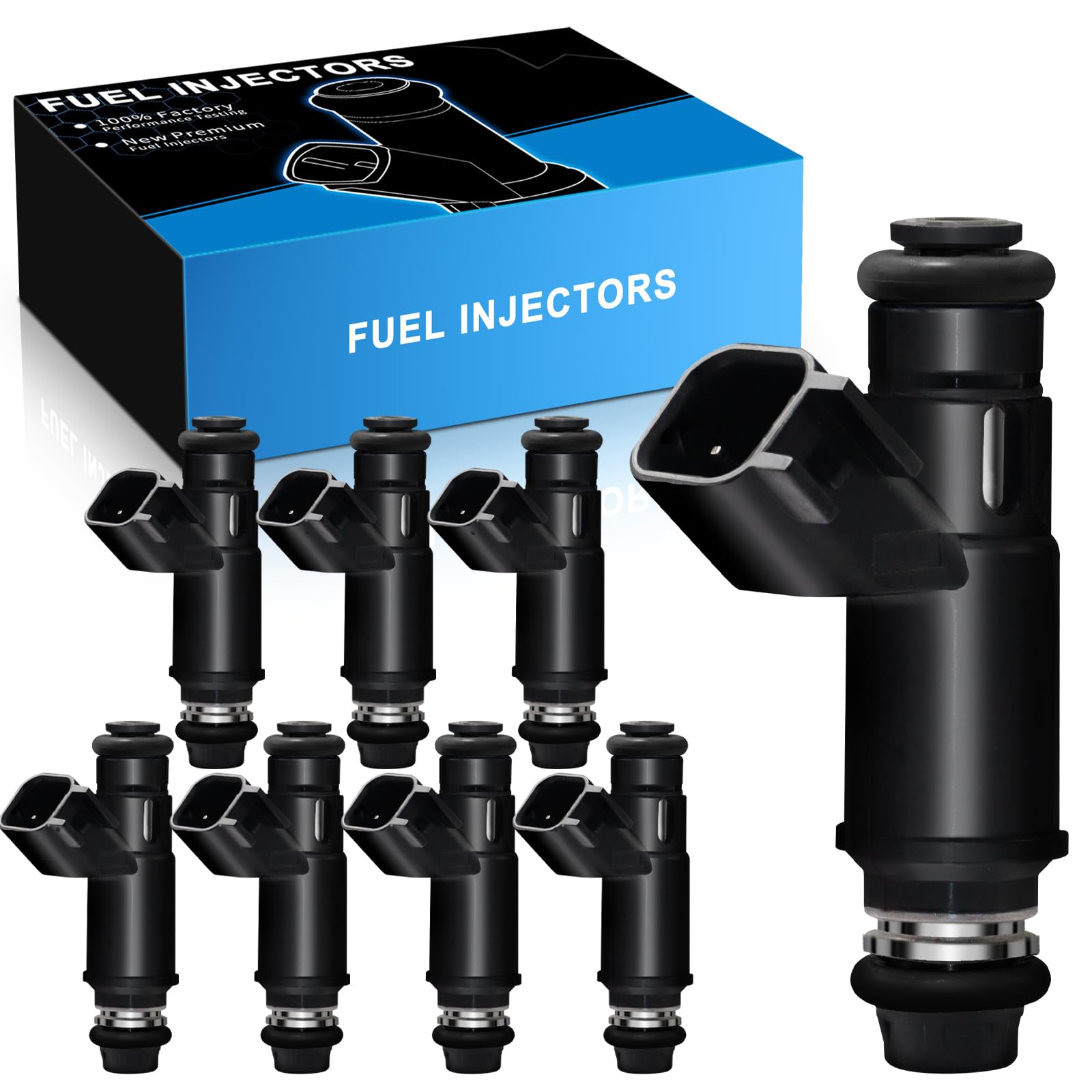 Amazon.com: YZHIDIANF 12580426 5.3L Fuel Injectors Fit For:-Chevy Tahoe ...