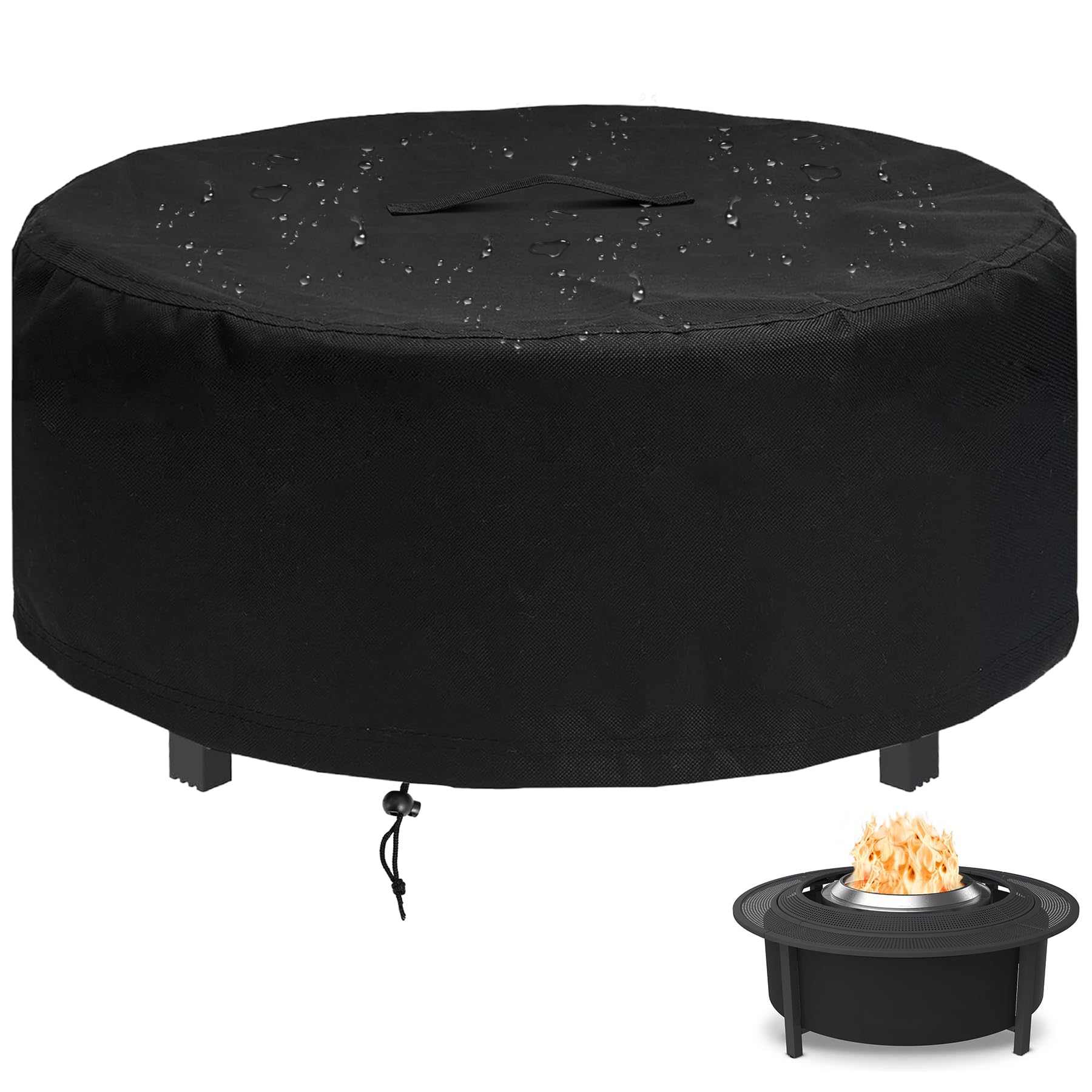 Amazon.com : Fire Pit Cover for Solo Stove Yukon Fire Pit Surround ...