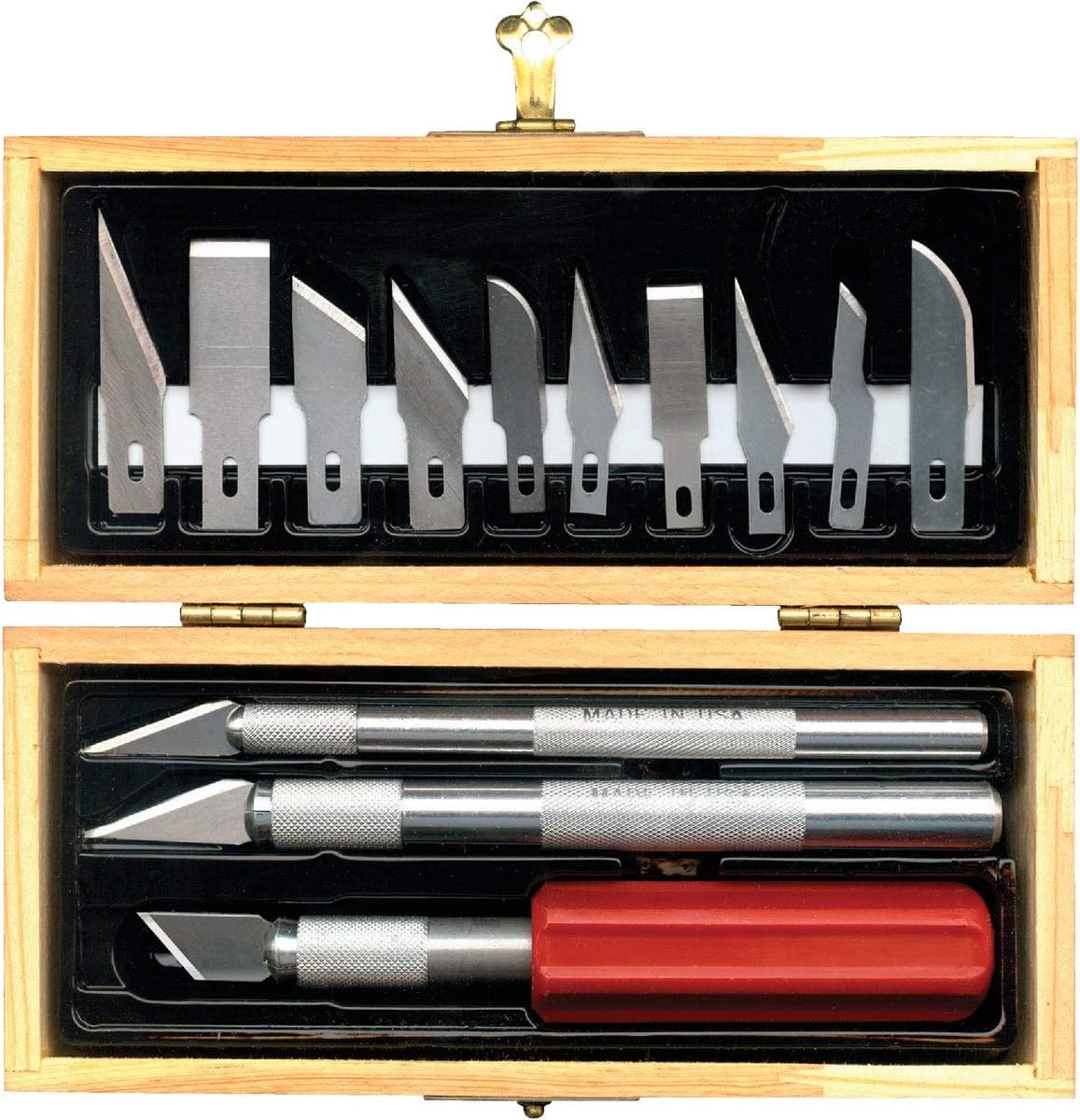 Amazon.com: Techni Edge 01-801 Hobby Knife and Blade Kit : Arts, Crafts ...