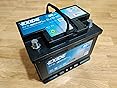 12V 60Ah 640CCA Exide EL600 Stop Start EFB Car Battery - 3 Years ...