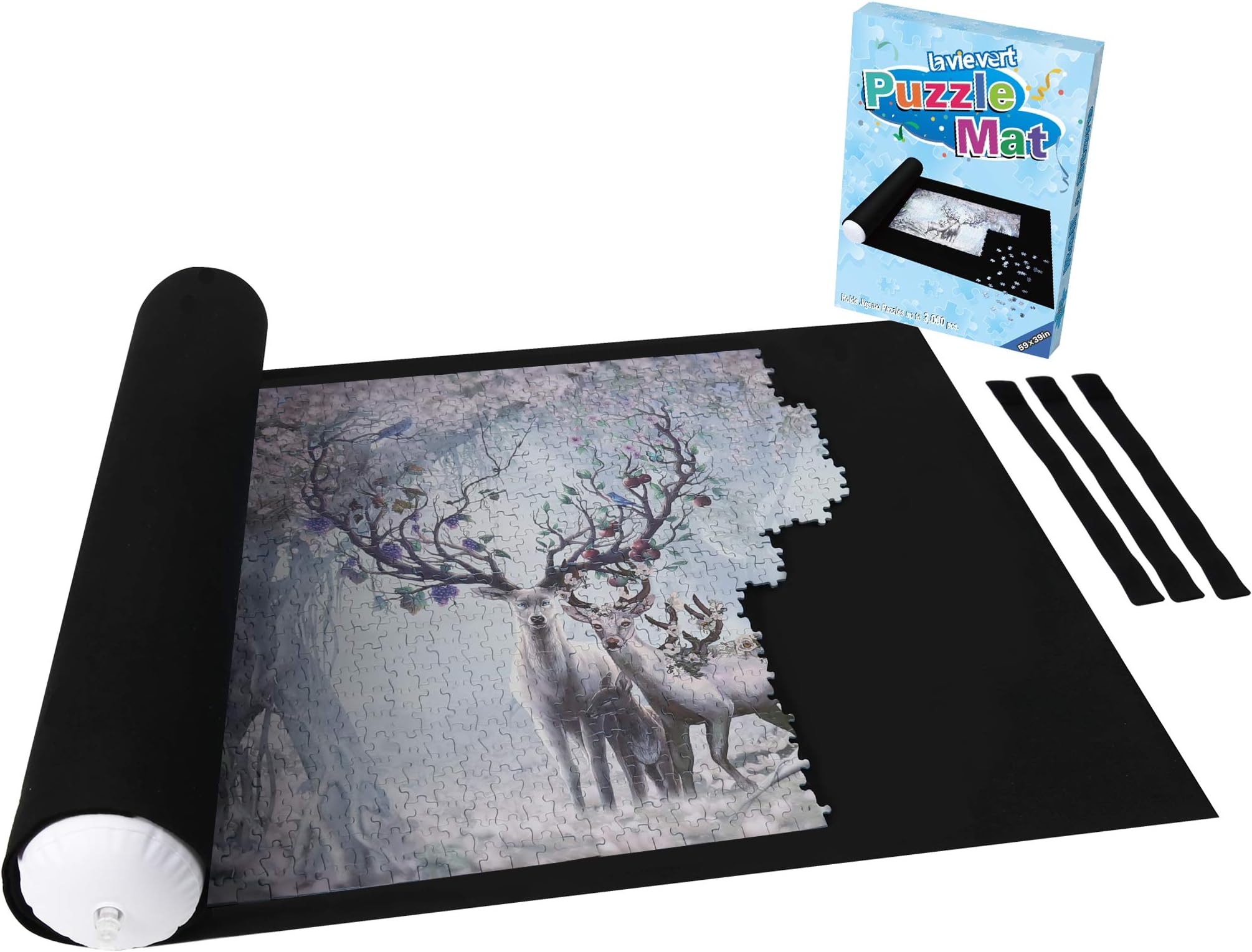 Puzzle Master Jigsaw Roll Puzzle Mat - Large Jigsaw Puzzle Mat Suitable ...