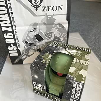 Amazon.co.jp: 2024 Mass Production Zaku Chocolate Case NKV : Toys & Games