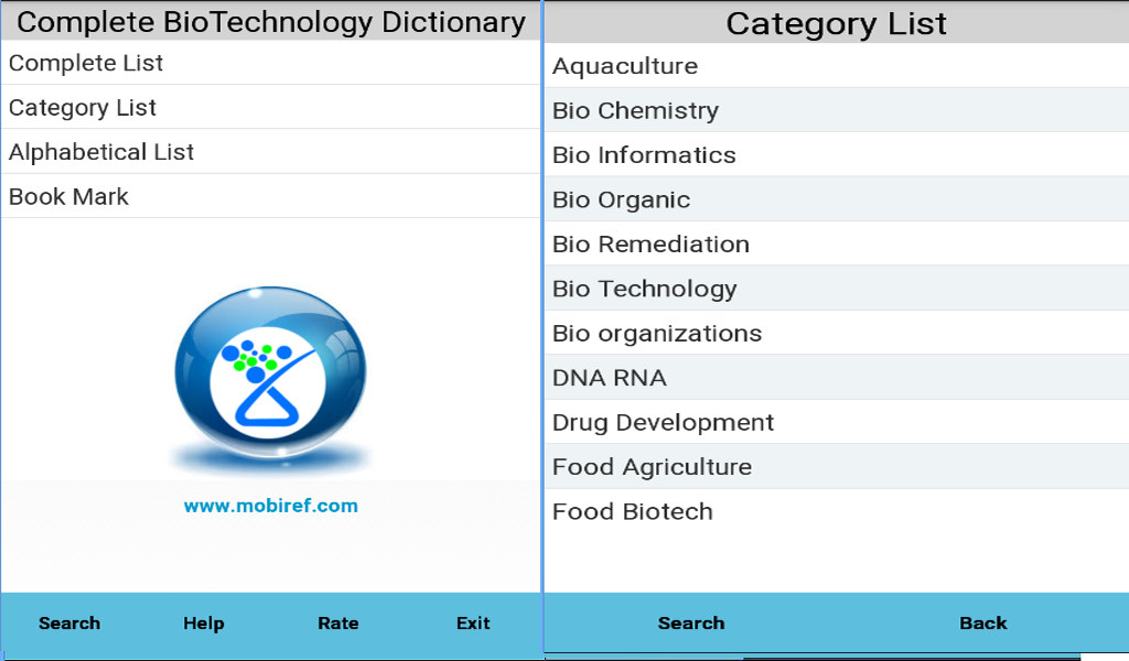 BioTechnology Dictionary Free:Amazon.com:Appstore for Android