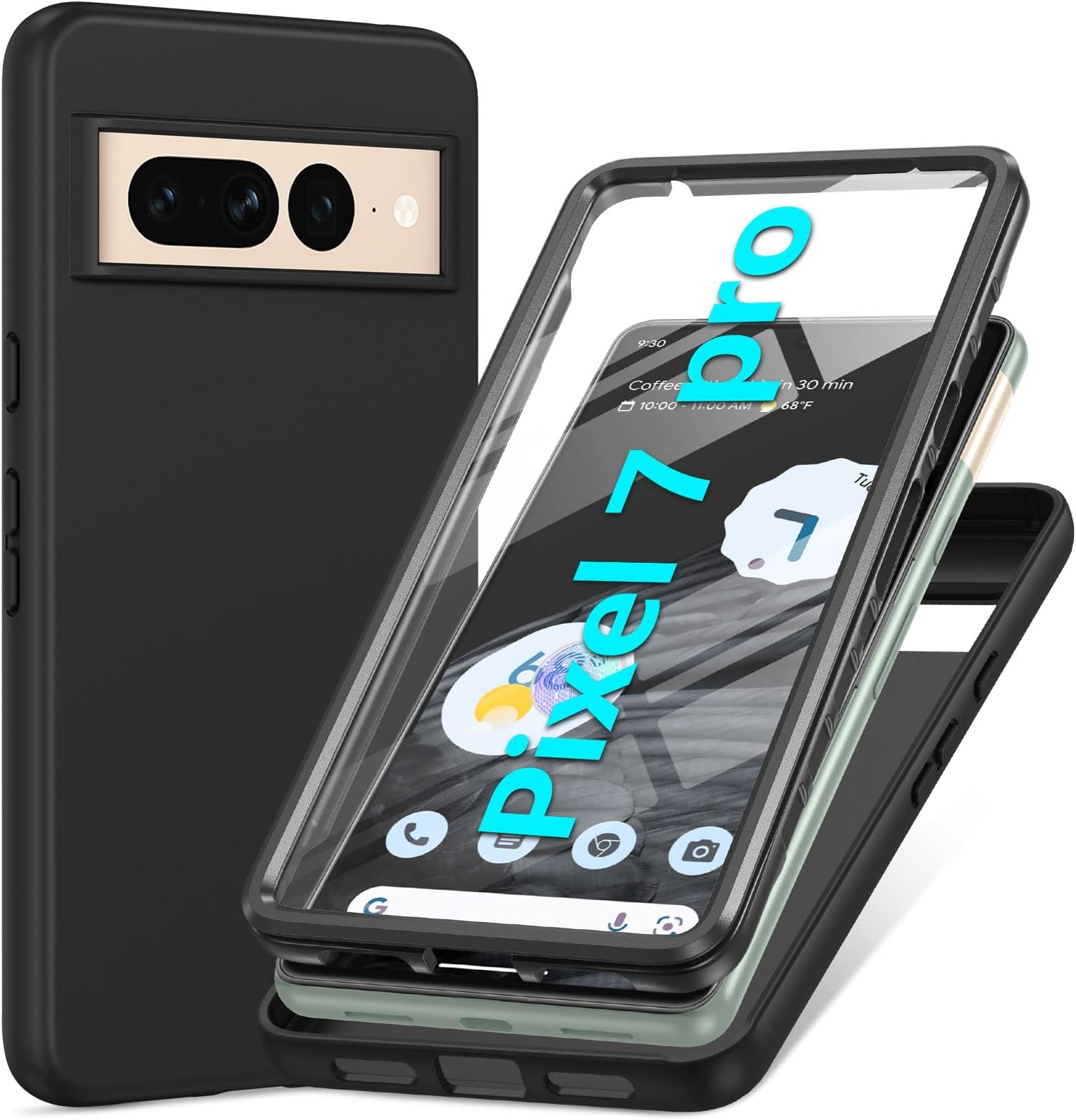 Amazon.com: PUJUE for Google Pixel-7 Phone Case: Pixel 7 Silicone ...