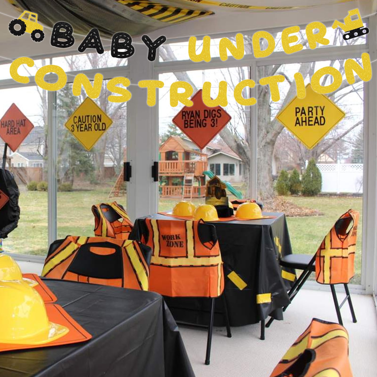 Construction Themed Baby Shower Ideas Construction Set Happy