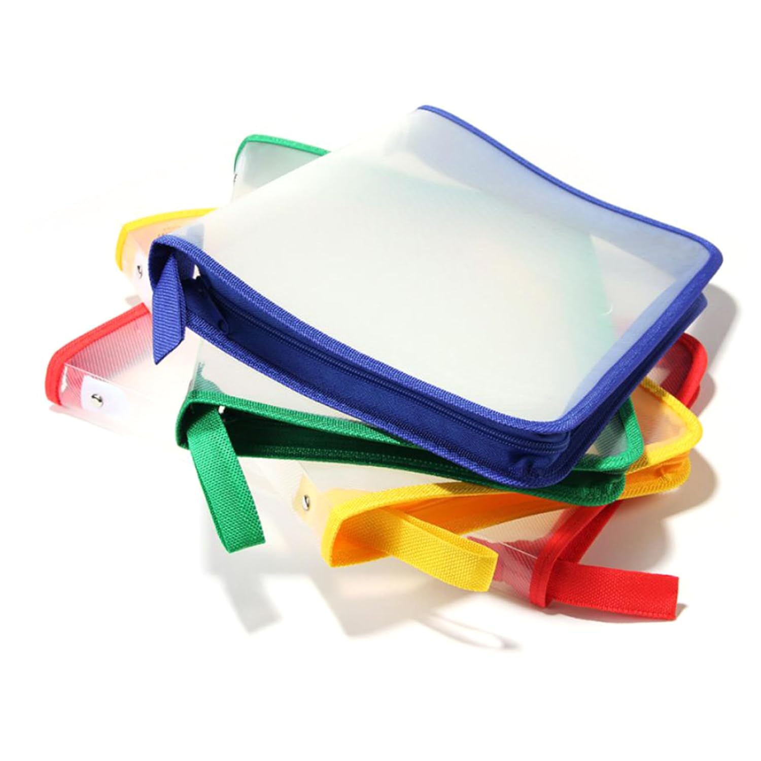 SAYA Zipper File Bag A4 (White) : Amazon.in: Office Products