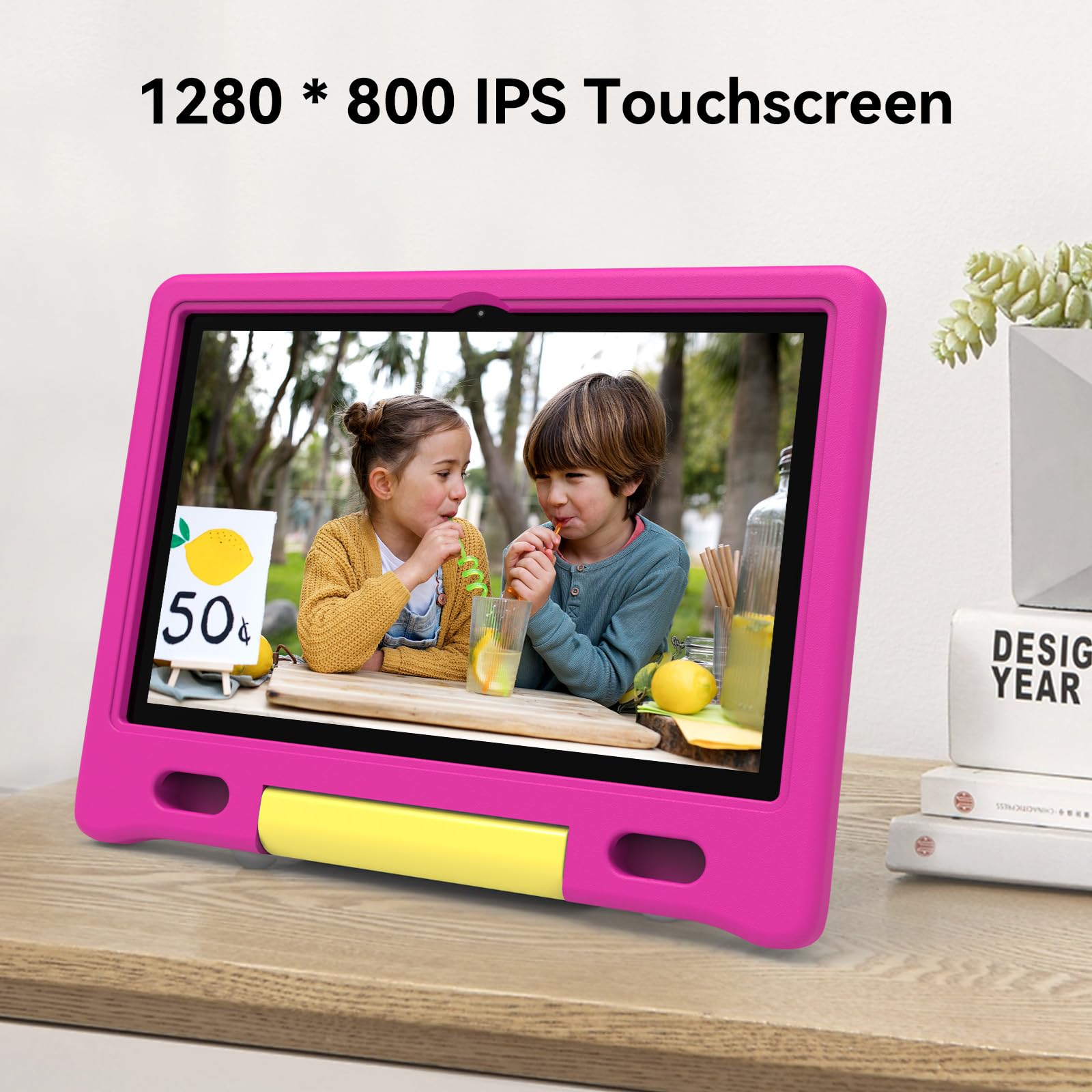 Snapklik.com : ApoloSign Kids Tablet, 10 Inch Android 13 Tablet For ...