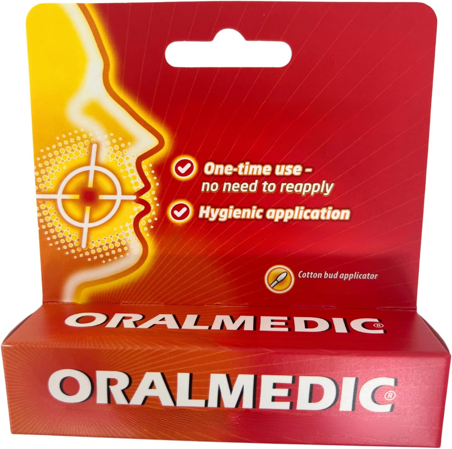 Amazon.com: Oralmedic Mouth Ulcer Treatment – 2 Single-Use Swabs – Fast ...