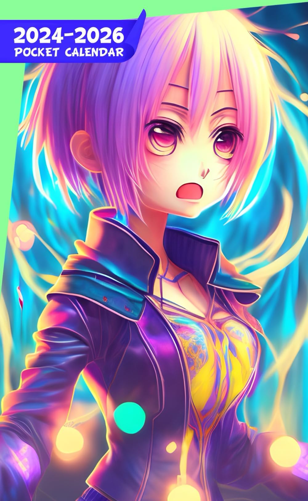 Pocket Calendar 2024 - 2026 With Moon Phase: Three-Year Monthly Planner ...